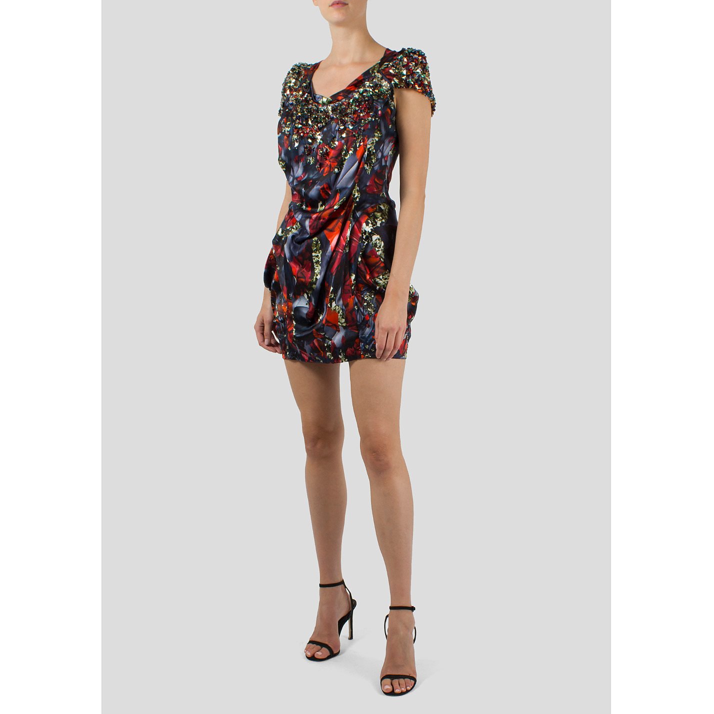 Rent or Buy Peter Pilotto Embellished Silk Mini Dress from MyWardrobeHQ.com